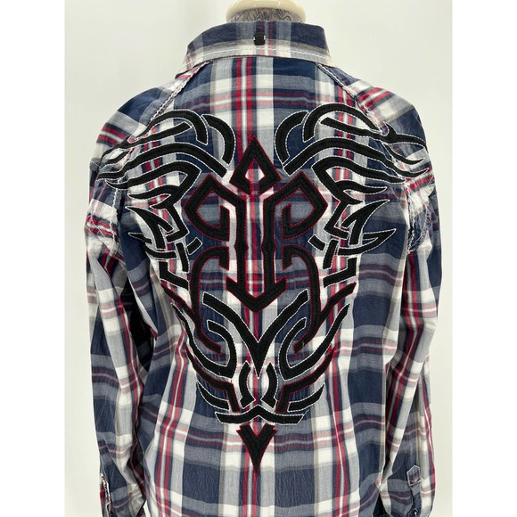 Roar | Shirts | Roar Signature Mens Long Sleeve Button Up Shirt With ...